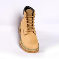 China Yellow Color Anti Slip Goodyear Safety Shoes Air Mesh Ventilate Unisex  High End for sale