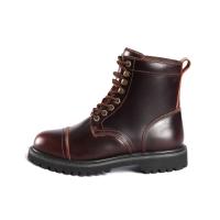 China Wear-resisting safety ventilate handiness rubber outsole fashion style Goodyear shoes for sale