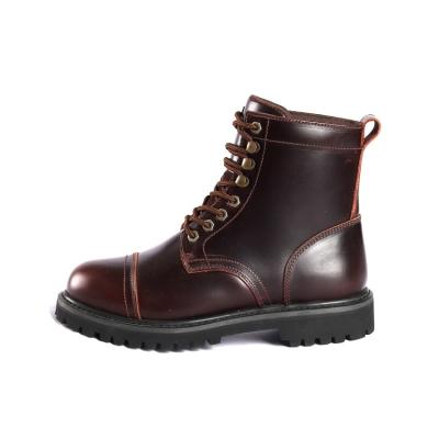 China Wear-resisting safety ventilate handiness rubber outsole fashion style Goodyear shoes for sale