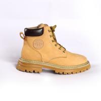China Salable the latest style Goodyear customizable color rubber outsole full grain cow leather safety shoes for sale