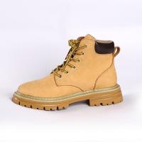 China Salable the latest style Goodyear customizable color rubber outsole full grain cow leather safety shoes for sale