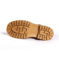 China Full grain cow leather upper nylon tongue comfortable ventilate Goodyear safety shoes for sale