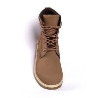 China Fabric Nylon Tongue all seasons high quality fashion style Goodyear brown safety shoes for sale
