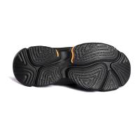 China Unisex Black Fabric Low Cut / Resistant Footwear Lace up Steel Toe Woodland Safety Shoes for sale