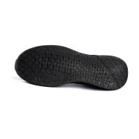China Certified Steel Toe Black Fabric Slip Oil Resistant EVA Sole Men's Safety Shoes for sale