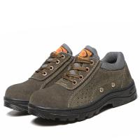 China Gaomi Shengjie Men's Low top Work Shoes Anti Puncture Industrial Construction Anti Slip Safety Shoes for sale