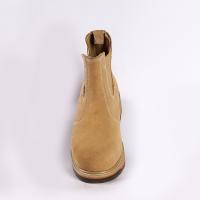 China Unisex Goodyear Non Slip Shoes Nubuck Cow Leather Upper Gender Work Boots for sale