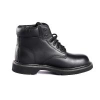 China Waterproof Slip Resistant Puncture Proof Safety Boots Goodyear Steel Toe Leather Upper for sale