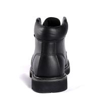 China Waterproof Slip Resistant Puncture Proof Safety Boots Goodyear Steel Toe Leather Upper for sale
