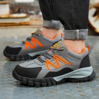 China Shengjie Men'S Fashionable Work Shoes Steel Toe Steel Sole Anti-Smash Anti-Puncture Construction Site Safety Shoes for sale
