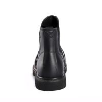China Puncture Resistant Steel Toe Unisex Work Boots Steel Insole Goodyear Leather Boots for sale