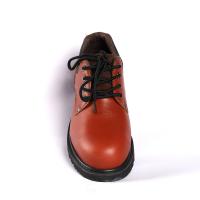 China Rubber Sole Fabric Goodyear Safety Shoes Lace Up Steel Toe Brand Safety Shoes for sale