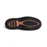 China Rubber Sole Fabric Goodyear Safety Shoes Lace Up Steel Toe Brand Safety Shoes for sale