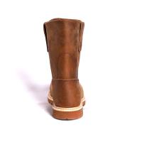 China Shock Absorbing Goodyear Shoes Non Slip Waterproof Lace Up Closure Work Boots Unisex Safety Shoes for sale