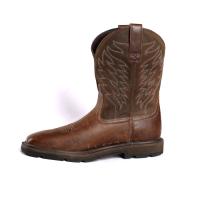 China Upper Hazard Resistant Goodyear Safety Footwear PU Outsole Nylon Fabric Construction Steel Toe Safety Shoes for sale