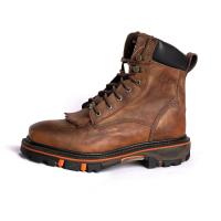 China PU Sole Steel Toe Goodyear Safety Shoes Leather Fabric Upper Unisex Comfort Men'S Safety Shoes for sale
