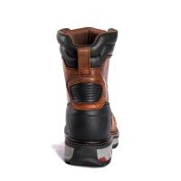 China Split Cow Leather Goodyear Steel Toe Shoes Shock Absorption Puncture Resistance Branded Safety Shoes for sale