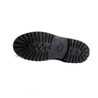 China Nylon Fabric Steel Toe Safety Shoes Good Year Rubber Sole Smooth Cow Leather for sale