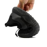 China Shengjie Sports Men'S Shoes Fly Woven Fabric Rubber Sole Anti Smash Steel Toe Anti Puncture Plus Kevlar Safety Shoes for sale