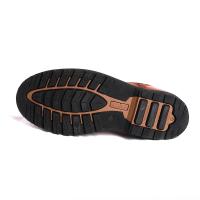 China Embossed Cow Leather Goodyear Work Boots Steel Toe Waterproof Puncture Resistant for sale