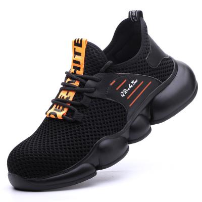 China Shengjie Fashionable Sports Anti Smash Steel Toe Rubber Sole Spikes Kevlar Anti Puncture Safety Shoes for sale