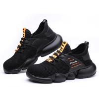 China Shengjie Fashionable Sports Anti Smash Steel Toe Rubber Sole Spikes Kevlar Anti Puncture Safety Shoes for sale