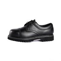 China Lace Up Nubuck Cow Leather Rubber Sole Goodyear Slip Resistant Shoes Industrial Safety Shoes for sale