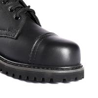 China Lace Up Nubuck Cow Leather Rubber Sole Goodyear Slip Resistant Shoes Industrial Safety Shoes for sale