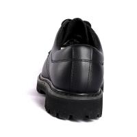 China Lace Up Nubuck Cow Leather Rubber Sole Goodyear Slip Resistant Shoes Industrial Safety Shoes for sale