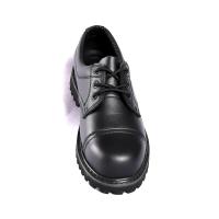 China Lace Up Nubuck Cow Leather Rubber Sole Goodyear Slip Resistant Shoes Industrial Safety Shoes for sale
