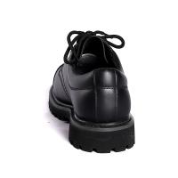 China Lace Up Nubuck Cow Leather Rubber Sole Goodyear Slip Resistant Shoes Industrial Safety Shoes for sale