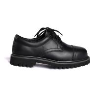 China Lace Up Nubuck Cow Leather Rubber Sole Goodyear Slip Resistant Shoes Industrial Safety Shoes for sale
