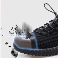 China Shengjie New Model Lightweight Outdoor Hiking Work Shoes Steel Toe Anti Puncture Sneaker Safety Shoes for sale