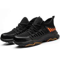 China SHENGJIE OEM Steel Toe Work Shoes Microfiber Leather Upper EVA Outsole Anti-Puncture Anti-Slip Safety Shoes for sale