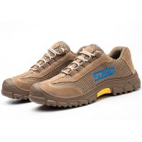 China Stylish Safety Shoes With Steel Toe Cushioned Insole For Warehouse Factory Work for sale
