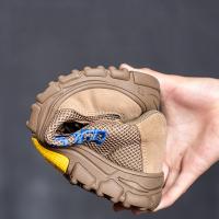 China Stylish Safety Shoes With Steel Toe Cushioned Insole For Warehouse Factory Work for sale