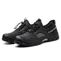 China Shengjie High Quality Men Shoes Lightweight Breathable Anti-Piercing Work Safety Shoes for sale