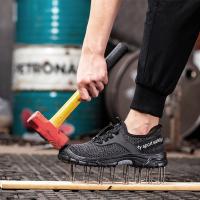 China Shengjie High Quality Men Shoes Lightweight Breathable Anti-Piercing Work Safety Shoes for sale