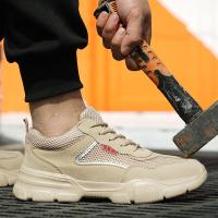 China Shengjie Steel Toe Work Shoes Microfiber Leather Upper Rubber Outsole Anti Puncture Anti Slip Safety S for sale