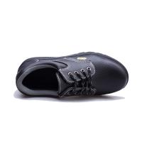 China Shengjie Work Shoes Embossed Cow Leather Upper Material And Rubber Outsole Material Quality Safety Shoes for sale