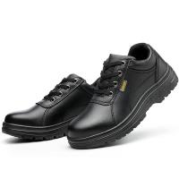 China Microfiber Leather Waterproof Industrial Work Boots Steel Toe Anti Smash for sale