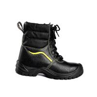 China Shengjie Black Footwear Lace Up Cut Steel Toe PU Sole Protection Shock Function Anti Slip Work Boots Safety Shoes for sale