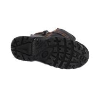 China Steel Toe Shock Absorbing High Cut Leather Lace Up Closure Sport Safety Shoes for sale