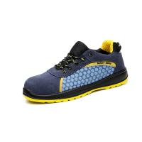 China Gaomi Shengjie Man'S Industrial Protective Fashion Breathable Work Boot Steel Toe Safety Shoes for sale