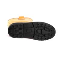 China EU 36-47 Sizes Fabric Ankle Boots Danger Industry Split Cow Leather Safety Shoes for sale
