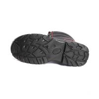 China Lace Up Black Split Cow Leather Upper Steel Toe Protection Winter Safety Shoes for sale