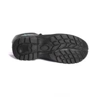 China Anti Slip Cut Leather Upper Shock Absorbing PU Sole Steel Toe Protection Winter Safety Shoes for sale