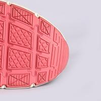 China Leather Mesh Steel Toe Slip Pink Resistant Oil Resistant Women Safety Shoes for sale