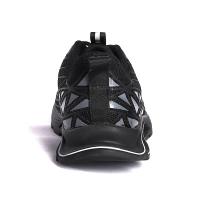 China Unisex Lace up Fly Knit Fabric Upper Slip Resistant Rubber Sole Steel Toe Fashion Safety Shoes for sale