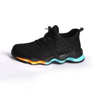 China Steel Toe Microfiber Leather Mesh Slip Oil Resistant Sole Cheap Safety Shoes for sale